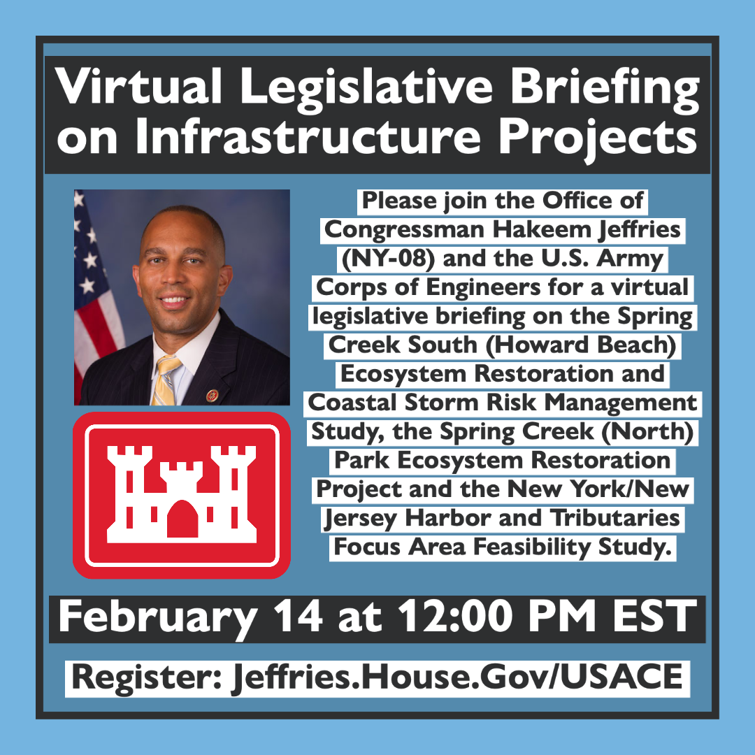 Rep. Jeffries Virtual Legislative Briefing with the U.S. Army Corps of ...