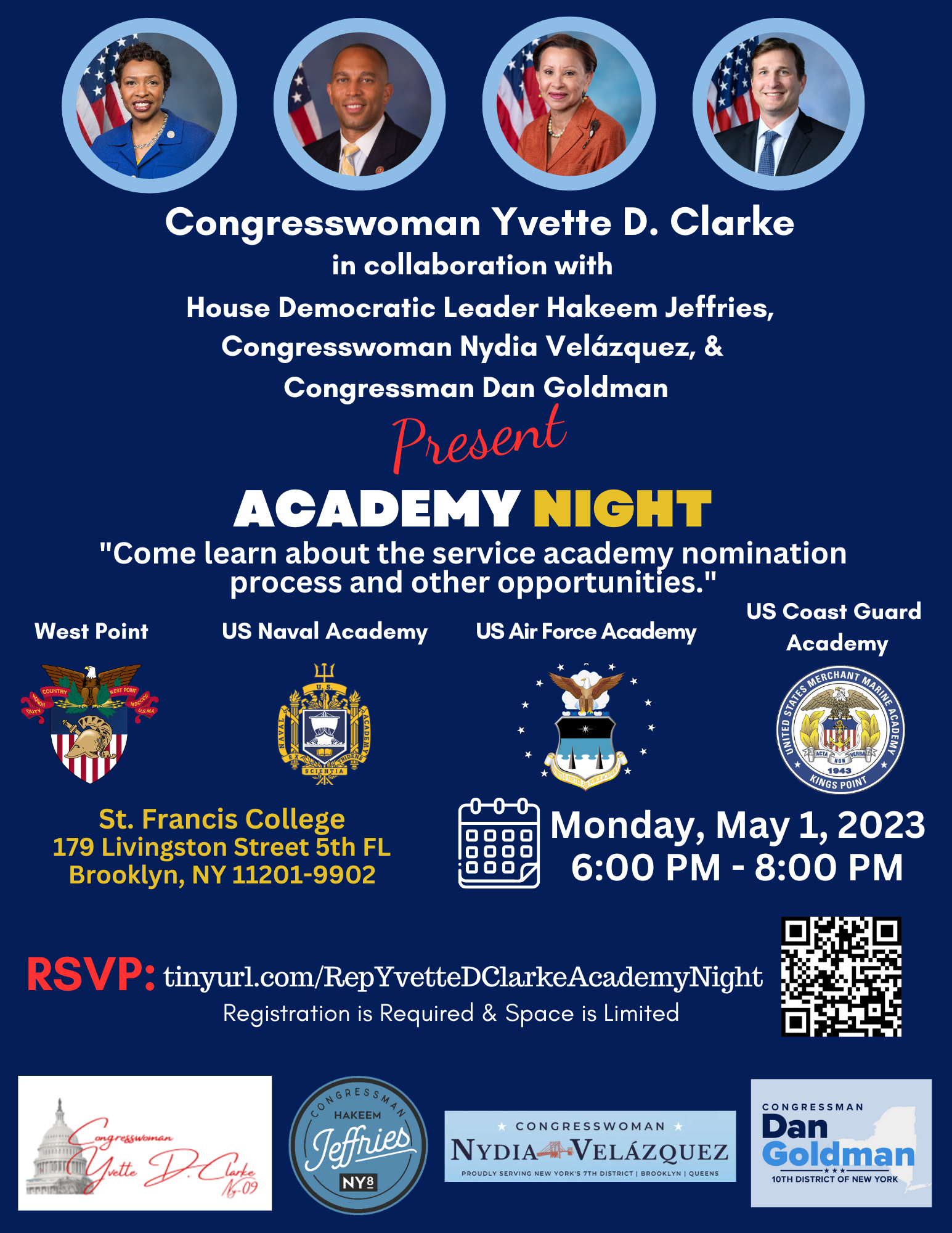 2023 ACADEMY NIGHT – Congressman Hakeem Jeffries