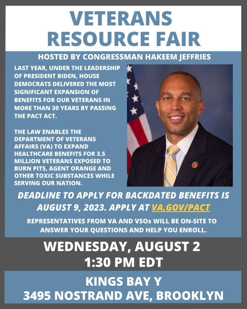 Events – Congressman Hakeem Jeffries