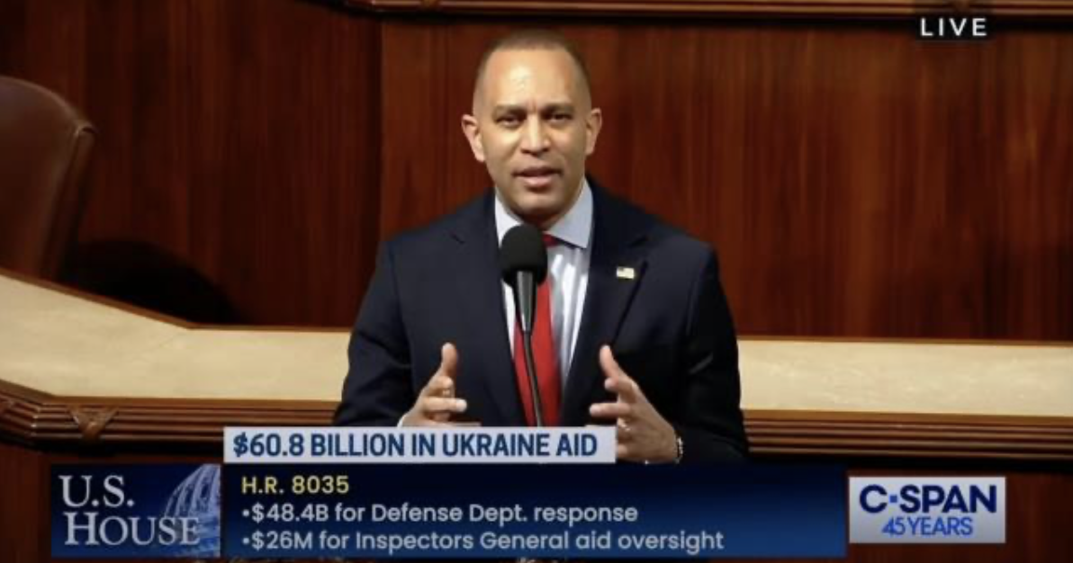 LEADER JEFFRIES FLOOR SPEECH IN SUPPORT OF THE NATIONAL SECURITY ...
