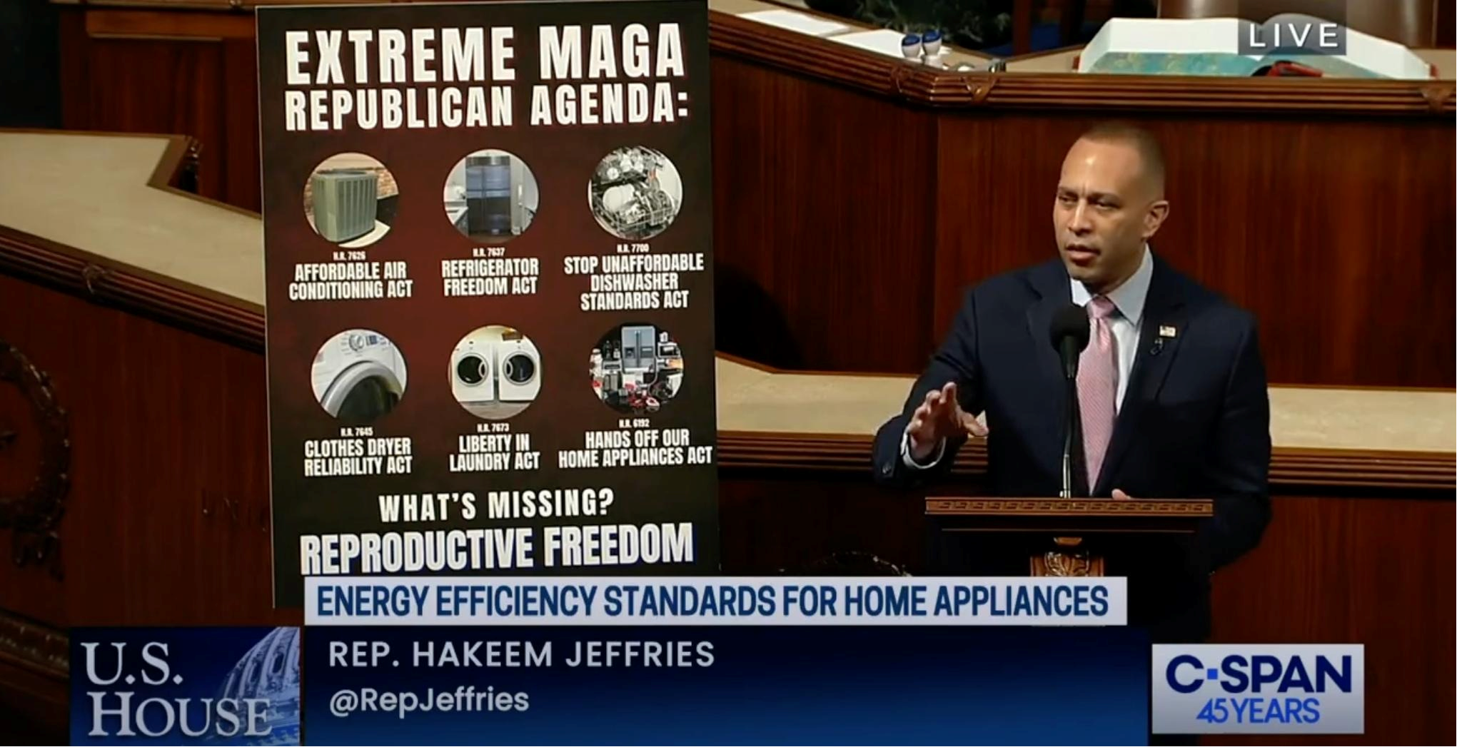 LEADER JEFFRIES: “HOUSE DEMOCRATS ARE GOING TO DEFEND REPRODUCTIVE ...