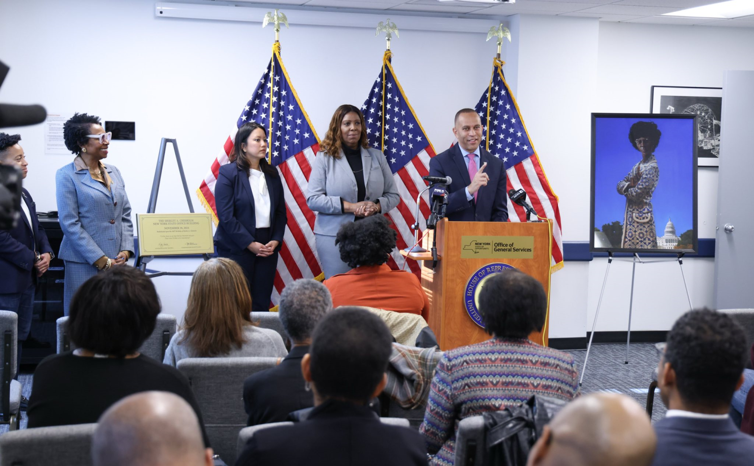LEADER HAKEEM JEFFRIES CELEBRATES REDEDICATION OF SHIRLEY A. CHISHOLM ...