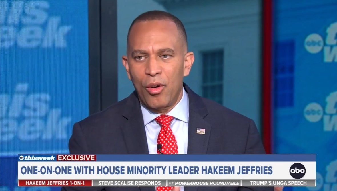 LEADER JEFFRIES ON ABC THIS WEEK: REPUBLICANS ARE OBSESSED WITH ...