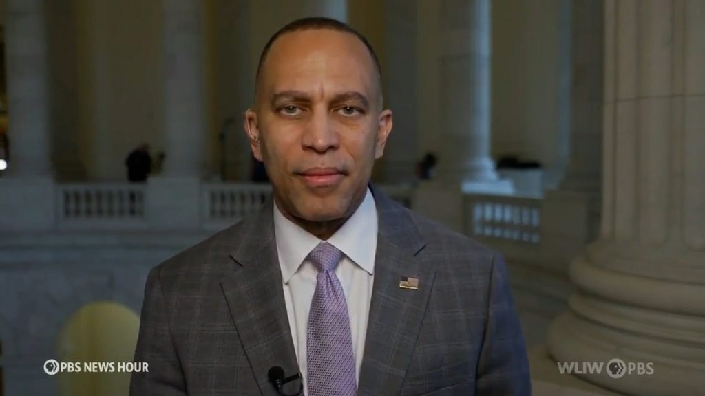 LEADER JEFFRIES ON PBS: “THIS OUT-OF-CONTROL ADMINISTRATION NEEDS TO BE ...